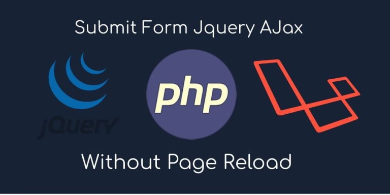 Jquery Submit Form Ajax Php Laravel 57 Without Page Load Tuts Make