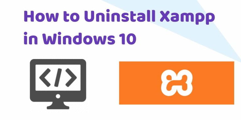 How to Uninstall Xampp in Windows 11/10 - Tuts Make How to Uninstall Xampp in Windows 11/10 - Tuts Make
