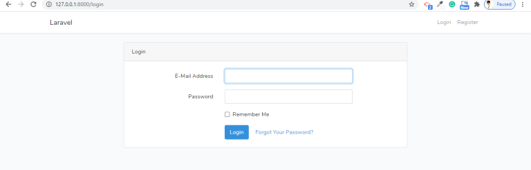 Laravel 8 Bootstrap Auth Scaffolding Example Tuts Make